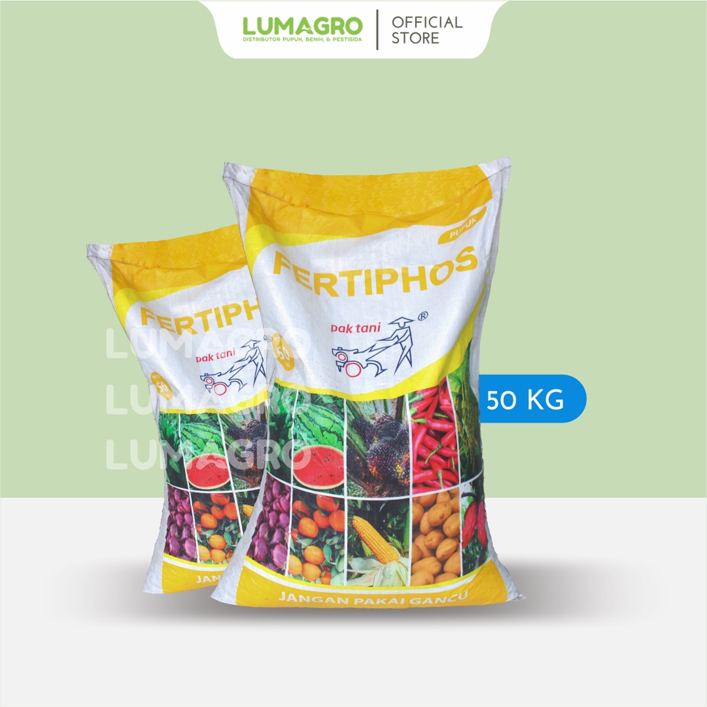Jual Pupuk Fertiphos 50kg Pak Tani Pertumbuhan Akar Nutrisi Tanaman ...
