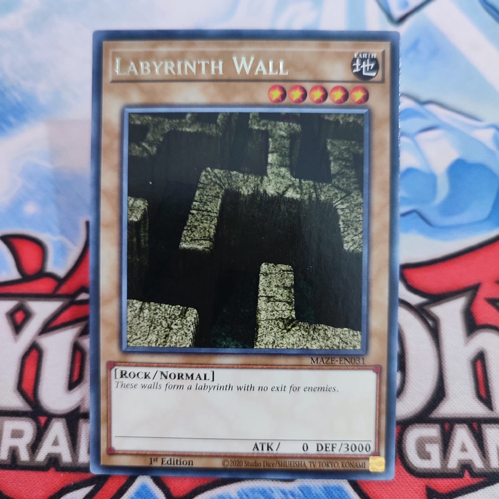 Jual yugioh labyrinth wall MAZE rare 1st original | Shopee Indonesia