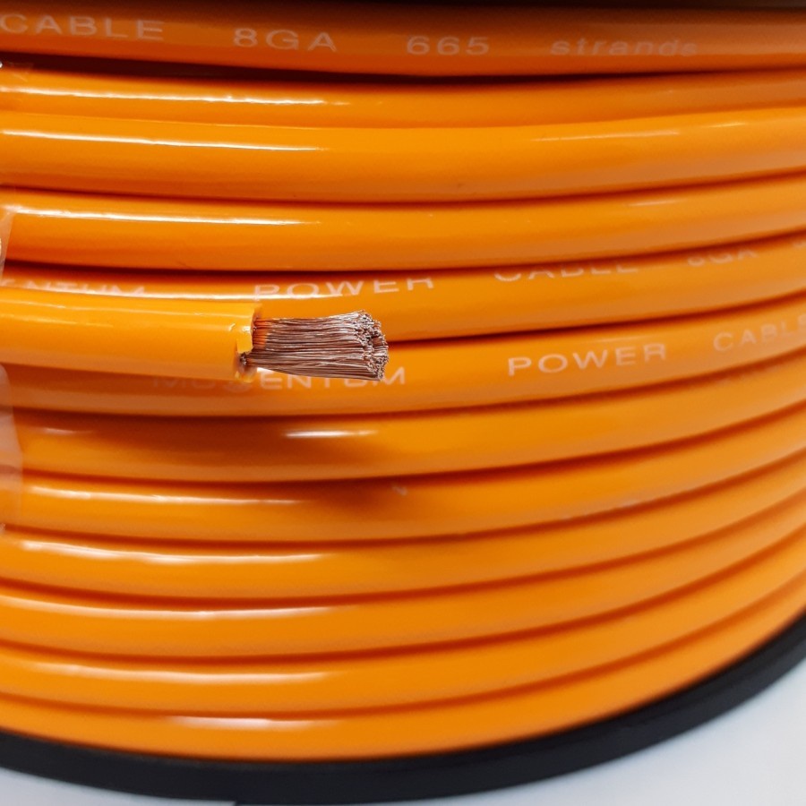 Jual KAbel 8 AWG Orange - Kabel 8 AWG per meter momentum | Shopee Indonesia
