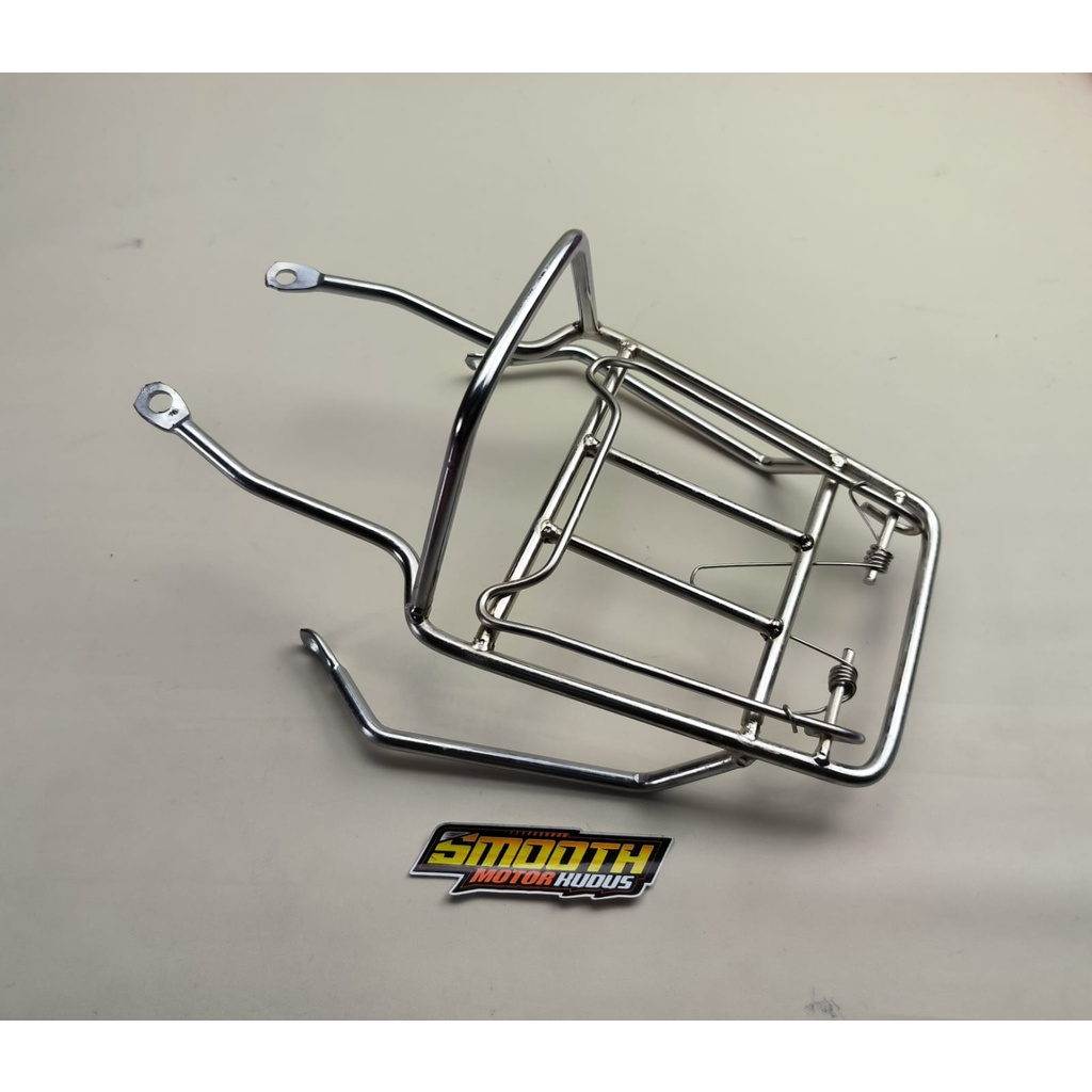 Jual Rak jepret win Bagasi rak depan jepit jepret honda win win100 besi ...