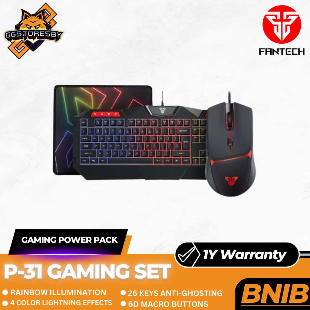 Jual Fantech P31 Combo 3In1 Gaming Keyboard | Shopee Indonesia