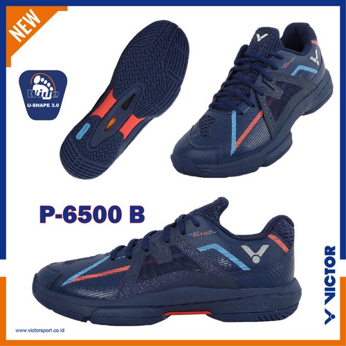 Jual Sepatu Victor P-6500 B Badminton | Shopee Indonesia