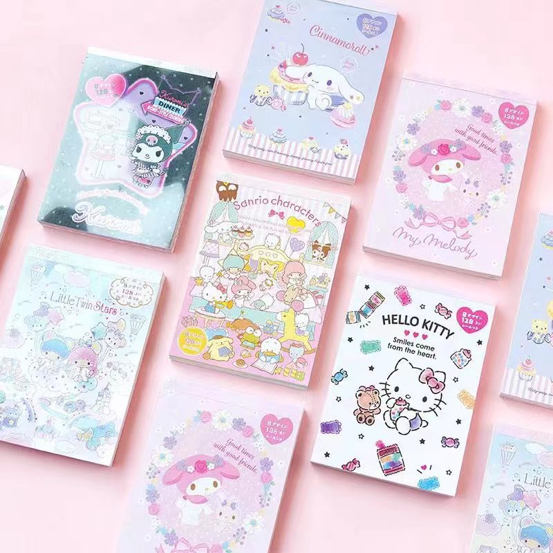 Jual Notebook + stickers Cinnamoroll Kuromi Hello Kitty Melody LTS ...
