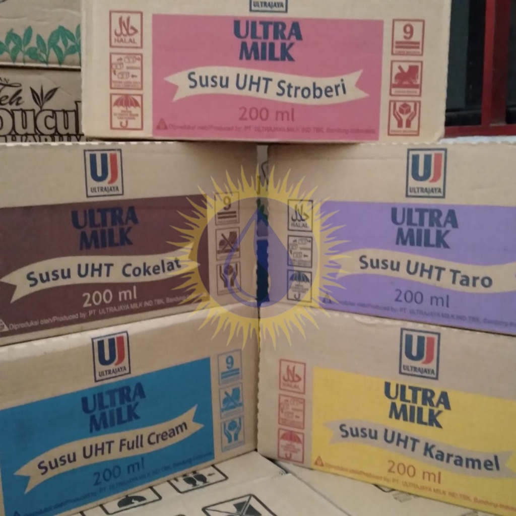 Jual Ultra Milk Susu UHT 200 ml Dus (24 Pcs) | Shopee Indonesia