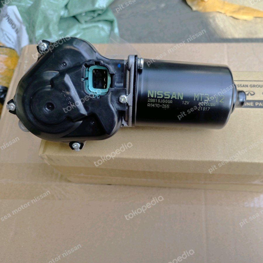 Jual Motor dinamo penggerak wiper Nissan new Xtrail T31 28810-JG00A ORI ...