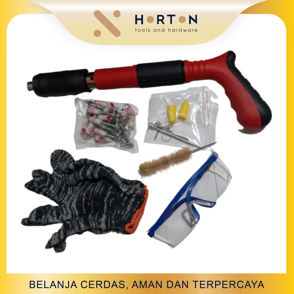 Jual Alat Tembak Paku Beton /Fastening Ramset Gun Mini / Pistol Paku ...
