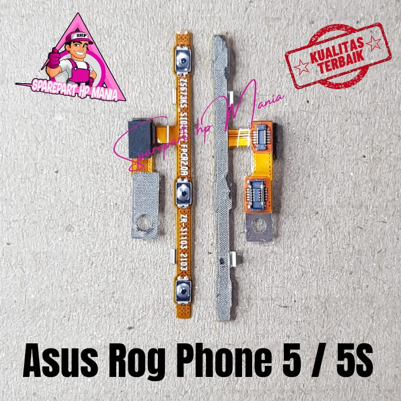 Jual FLEXIBLE ON OFF VOLUME ASUS ROG PHONE 5 ORIGINAL FLEX SWITCH TOMBOL POWER | Shopee Indonesia