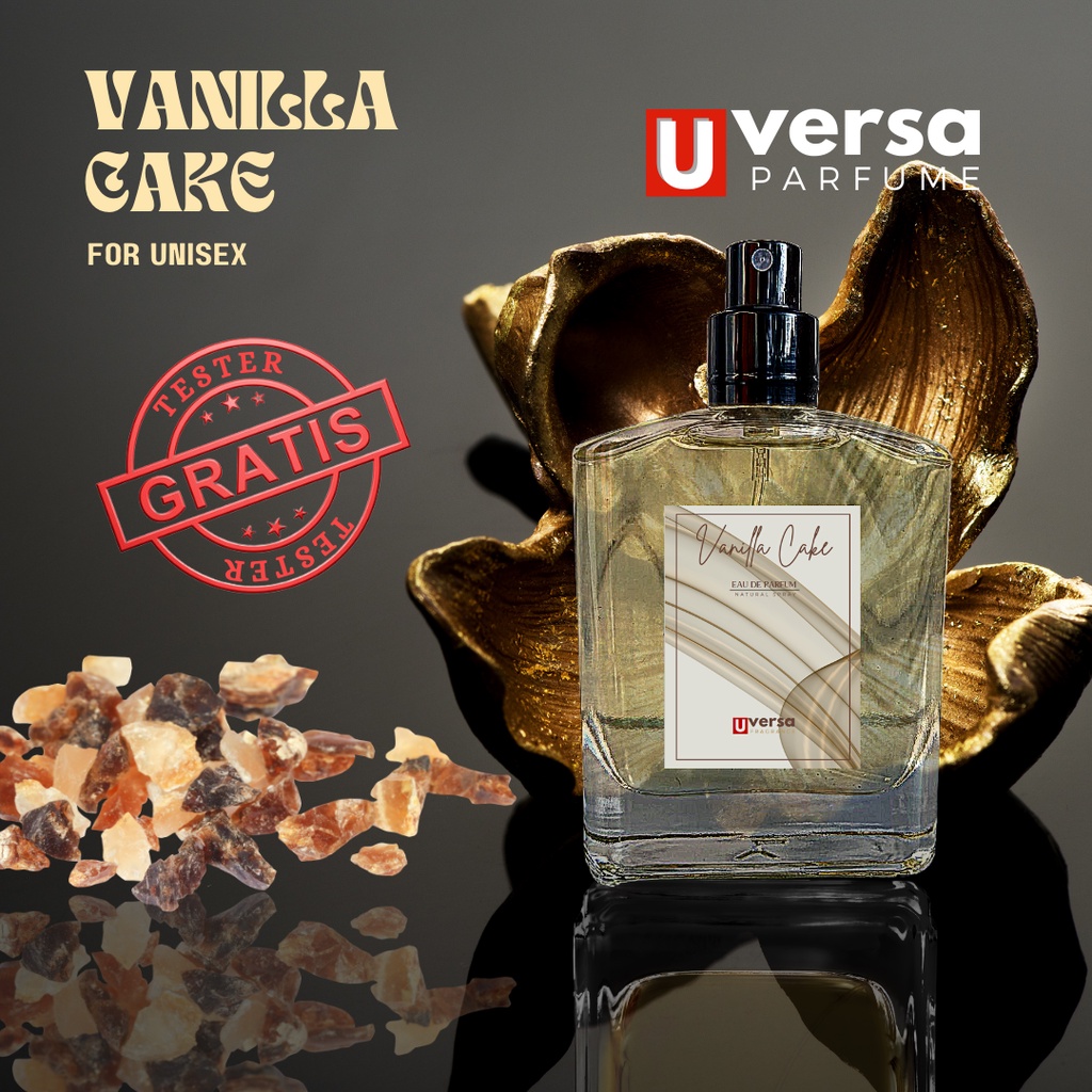 Jual UVERSA PARFUM VANILLA CAKE FOR UNISEX EAU DE PARFUME PRIA WANITA ...