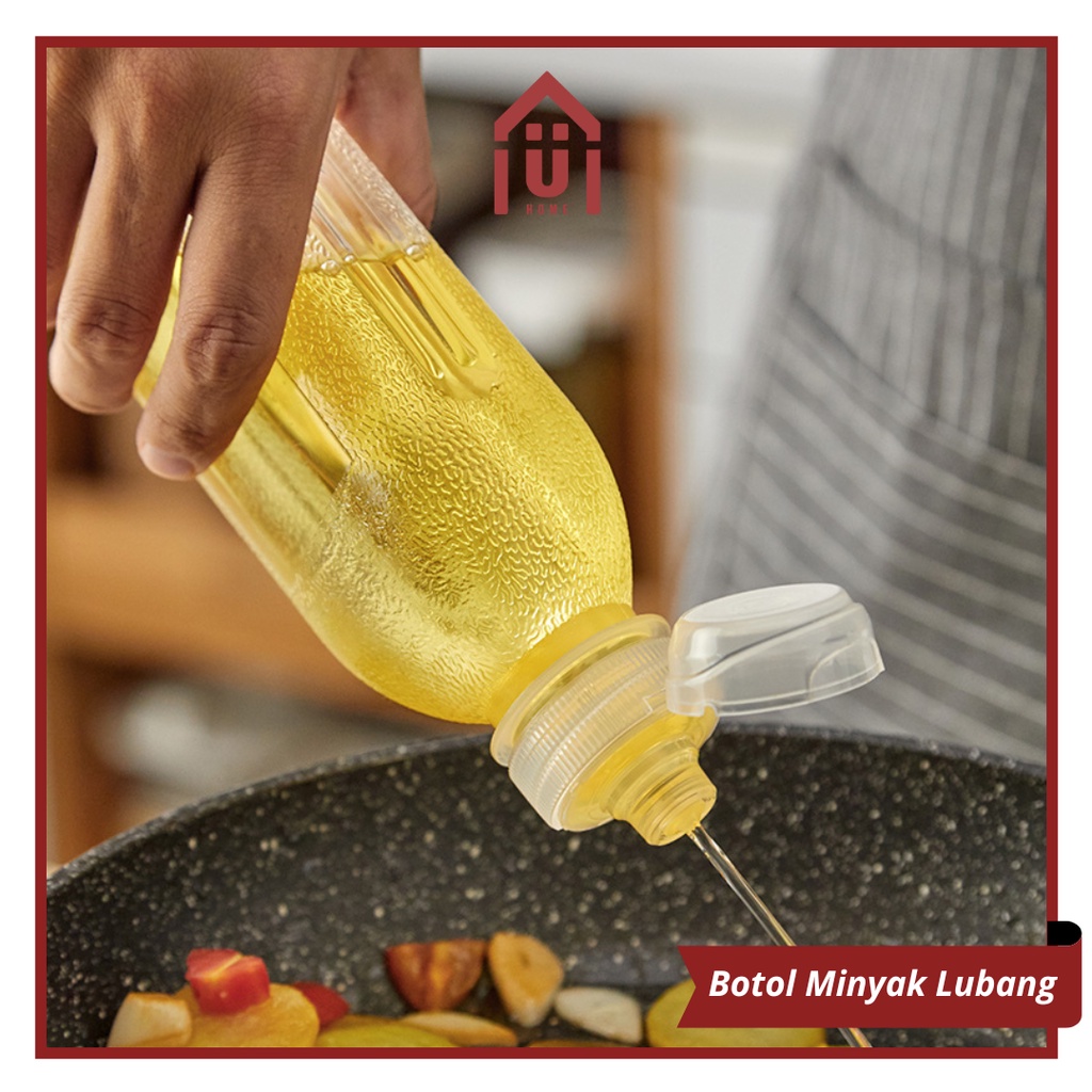 Jual UNISO - BOTOL MINYAK SAUS KECAP ANTI TUMPAH WADAH PLASTIK FLIPTOP ...