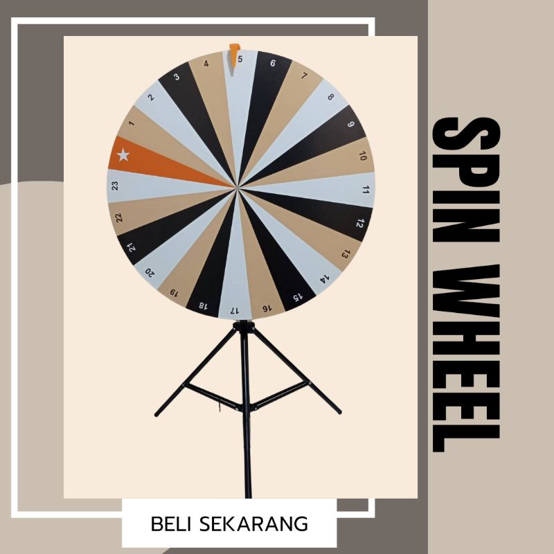 Jual Spin Whell / Roulette / Roda putar 60 cm | Shopee Indonesia