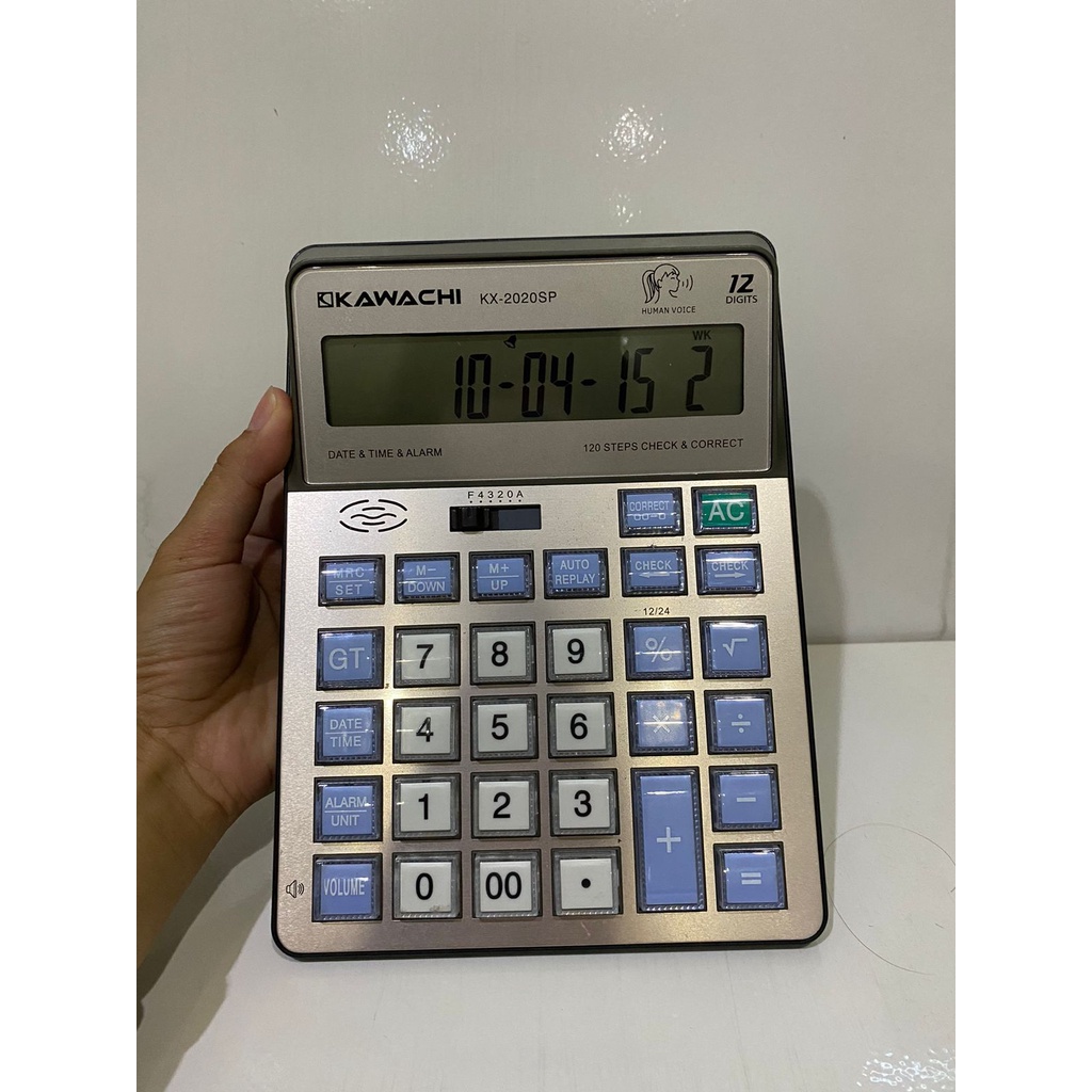Jual Kalkulator Electronik ( Electronic Calculator) KX-2020SP KAWACHI ...