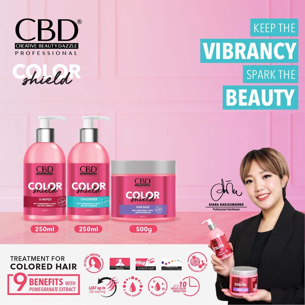 Jual CBD Color Shield Series Daily Treatment Package | Shopee Indonesia