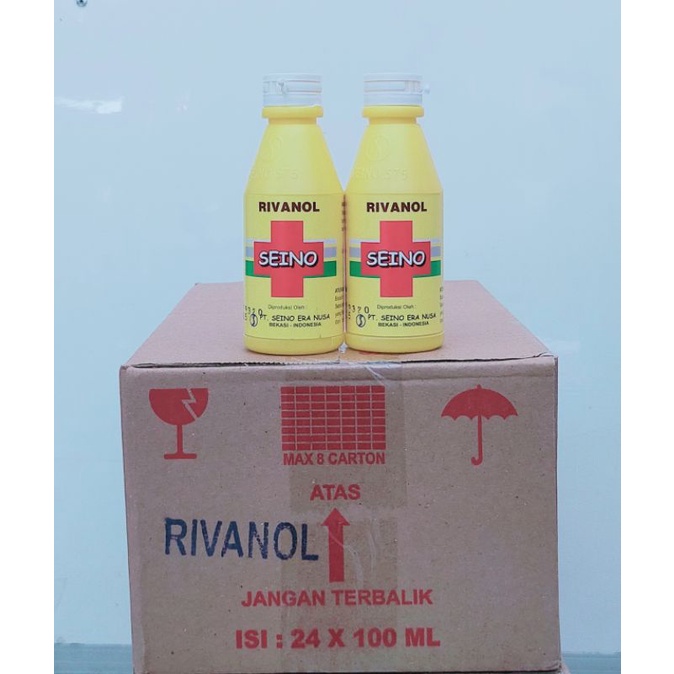 Jual Rivanol Seino 100ml 1 Karton Isi 24 Pcs | Shopee Indonesia