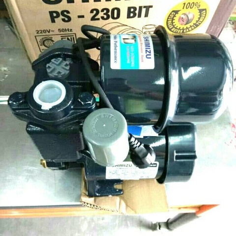 Jual MESIN POMPA AIR OTOMATIS 200WATT "SHIMIZU "PS230 BIT #ORIGINAL ...