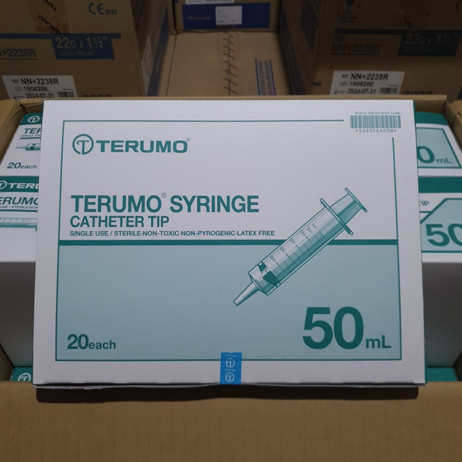 Jual Catheter Tip 50 cc Terumo Spuit Terumo 50 Ml | Shopee Indonesia