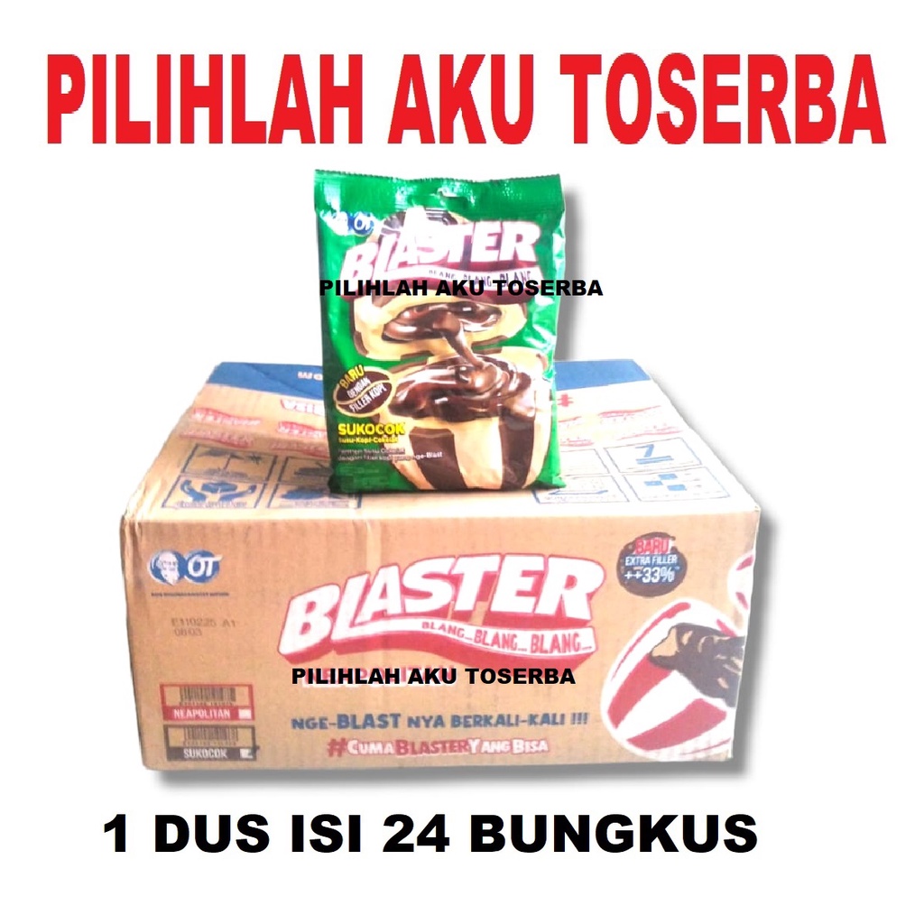 Jual Permen Blaster SUKOCOK - ( HARGA 1 DUS ISI 24 bungkus ) | Shopee ...