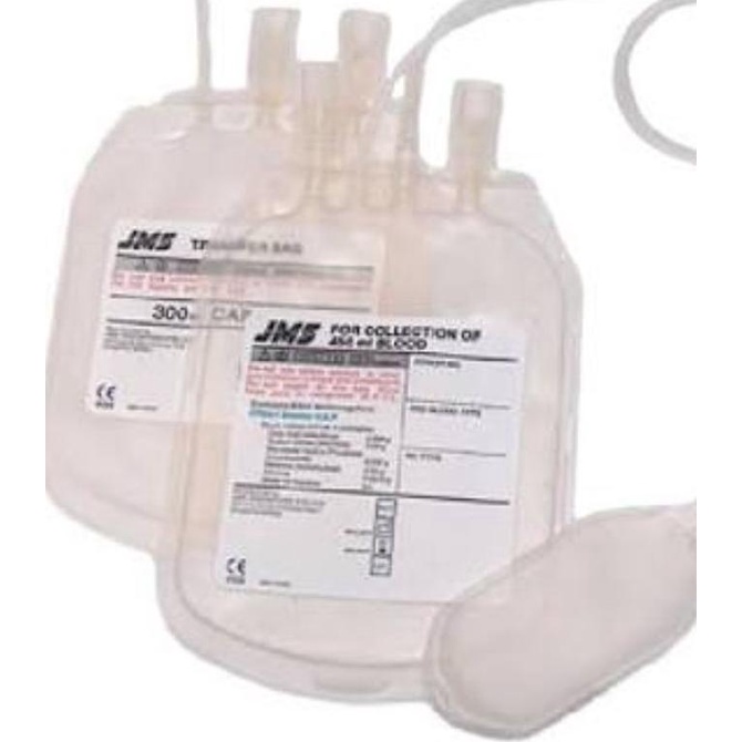 Jual BLOOD BAG 250 ML MERK JMS PERPACK ISI 10 | Shopee Indonesia