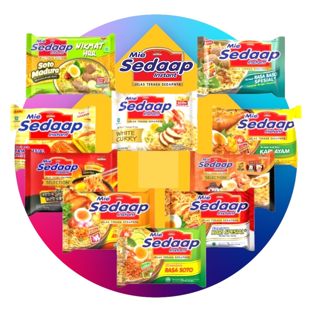 Jual Mie Sedaap Mi Instan Sedap Wingsfood noodle pasta / dus box karton ...