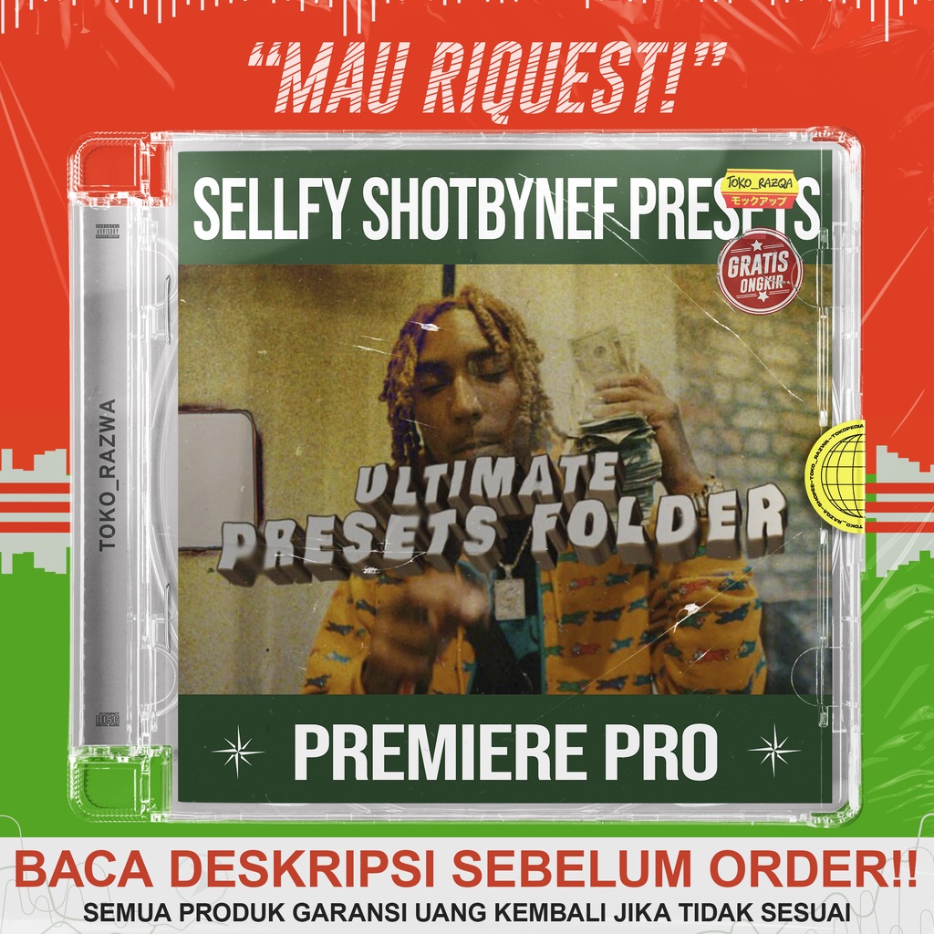 Jual Sellfy SHOTBYNEF Presets - Premiere Pro - 170323 | Shopee Indonesia