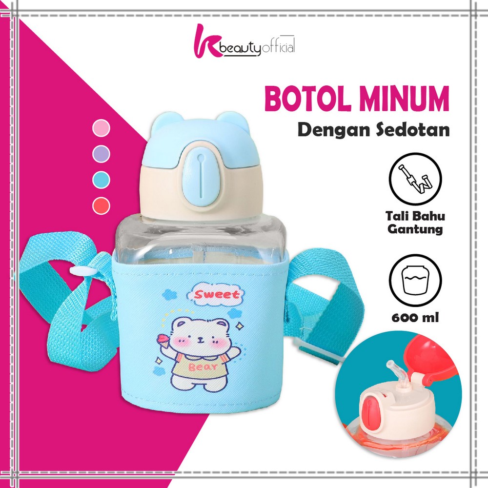 Jual KB-C469 Botol Minum Anak Karakter 600ML Tempat Minum Anak TK Lucu ...
