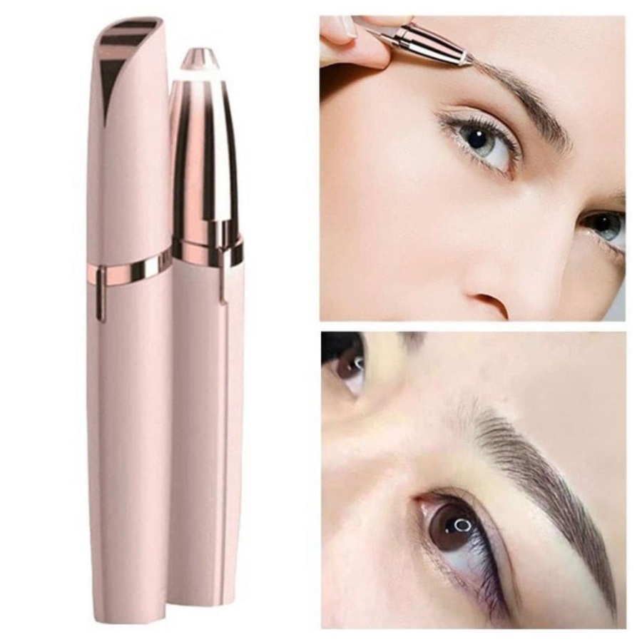 Jual Alat Pencukur Alis Mata Elektrik flawless pen cukur alis bulu muka ...