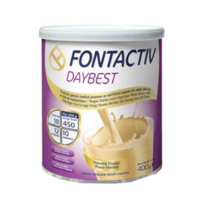 Jual FONTACTIVE DAYBEST 400gr -rasa vanila | Shopee Indonesia