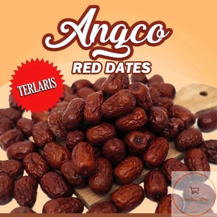 Jual Angco Ang co Hong zao (red dates) Kurma Merah 250GR | Shopee Indonesia