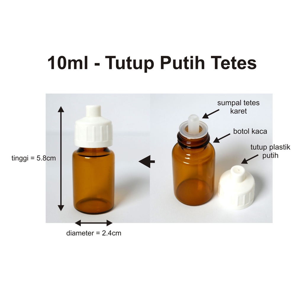 Jual Botol Kaca Coklat 10ml Tetes Tutup Putih - Botol kaca mini - Botol ... Jual Botol Kaca Coklat 10ml Tetes Tutup Putih - Botol kaca mini - Botol ...