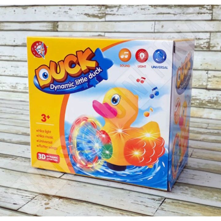 Jual Mainan Anak Robot Bebek Dynamic 3D Little Duck PR 17602 /Mainan ...