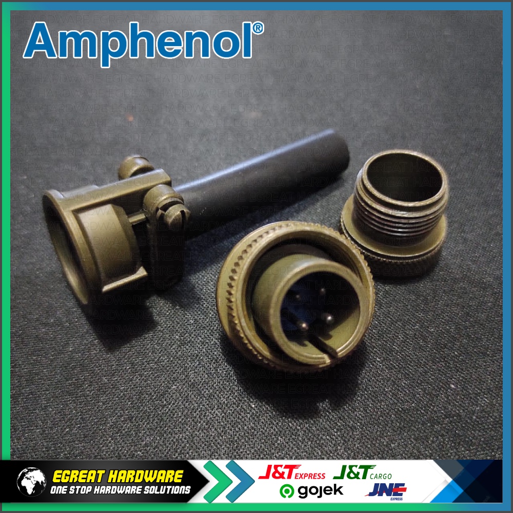 Jual Amphenol MS3106A 14S-2P Circular Connector 4 Pin Male | Shopee Indonesia