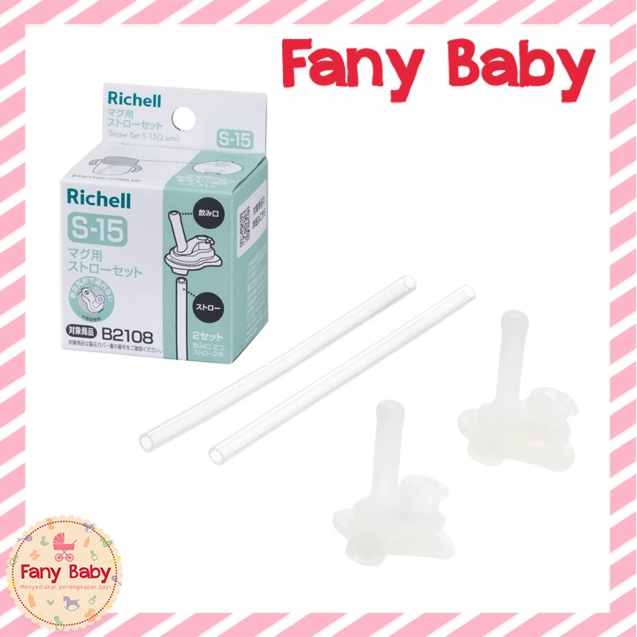 Jual RICHELL AXSTARS STRAW SET S-15 ISI 2PCS | Shopee Indonesia