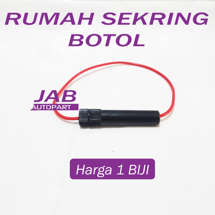Jual Fuse Holder Besar Drat Kabel Gantung | Rumah Sekring Kaca Besar ...
