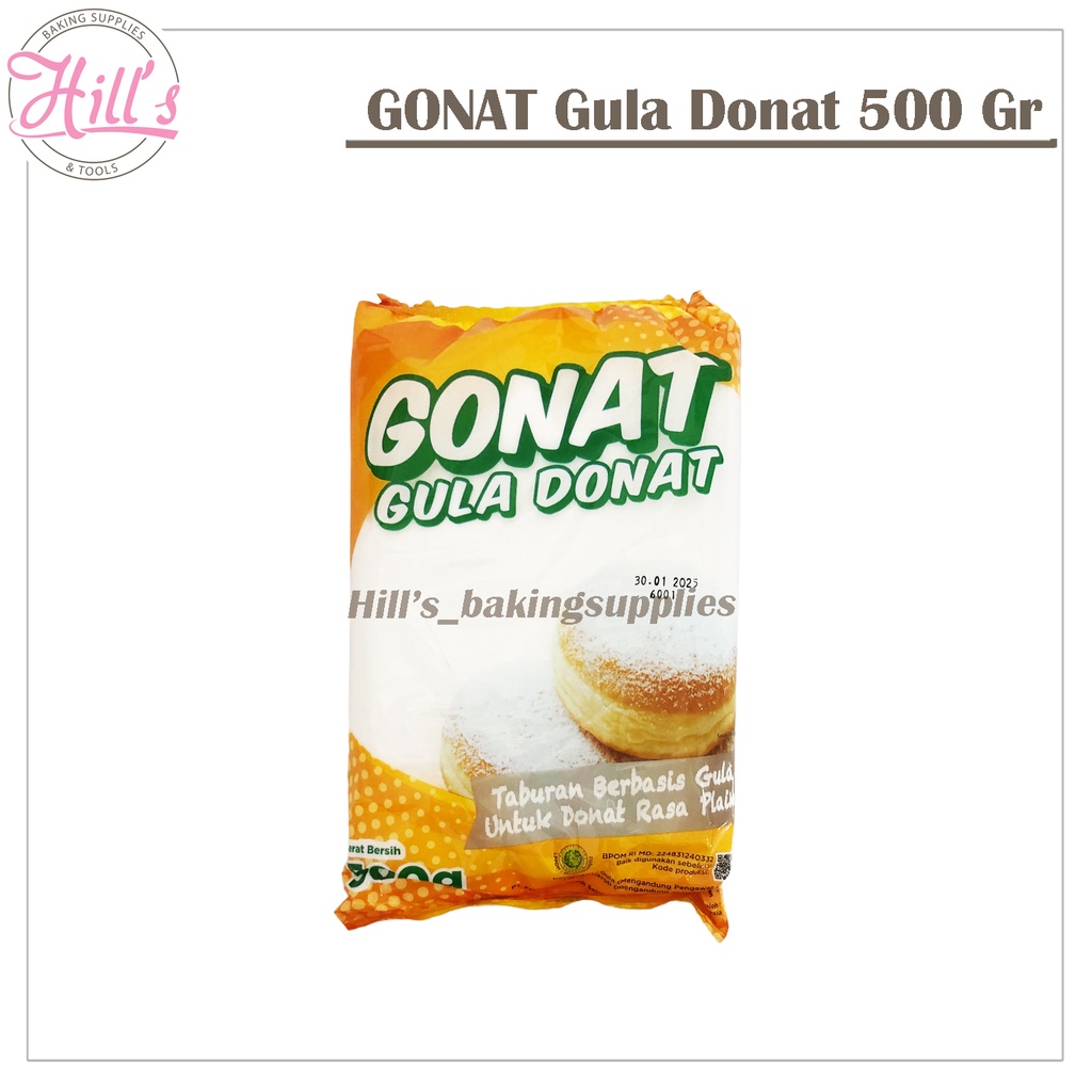 Jual GONAT GULA DONAT 500 GR / TOPPING GULA TABUR DINGIN 500GR PRIMS ...