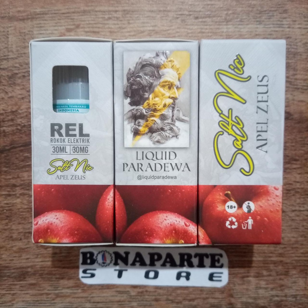 Jual Liquid Para dewa Apple Zeus Saltnic 30ML by Rcraft Paradewa Cukai ...
