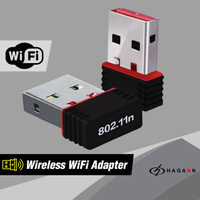 Jual USB WiFi Mini Adapter Wireless Receiver Dongle Wifi PC Laptop ...