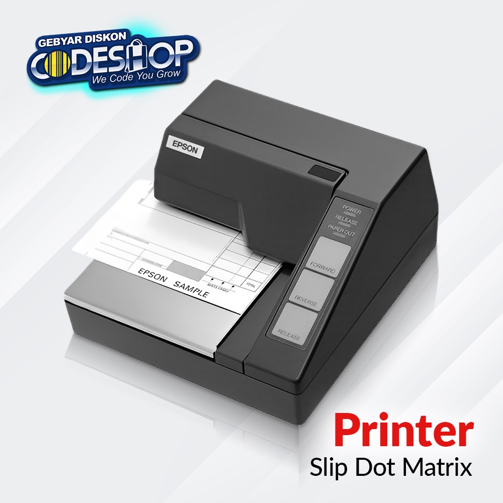 Jual Epson TMU-295 Printer Dot Matrix Slip POS Validasi RS-232 Paralel ...