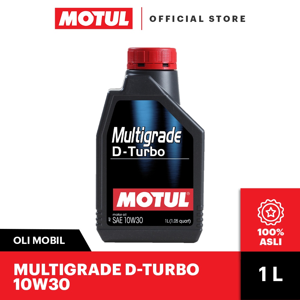 Jual Oli Mobil Motul MULTIGRADE D-TURBO 10W30 1L | Shopee Indonesia