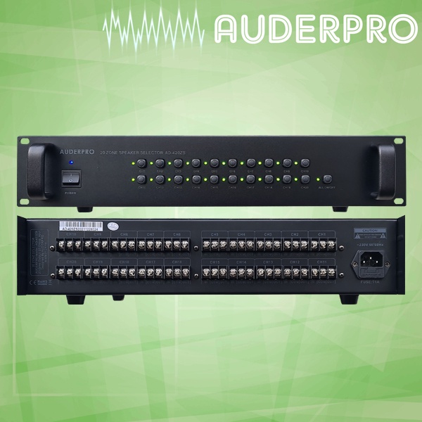 Jual AUDERPRO AD-420ZS ZONA SELEKTOR SPEAKER 20 ZONE + ALL GARANSI ...