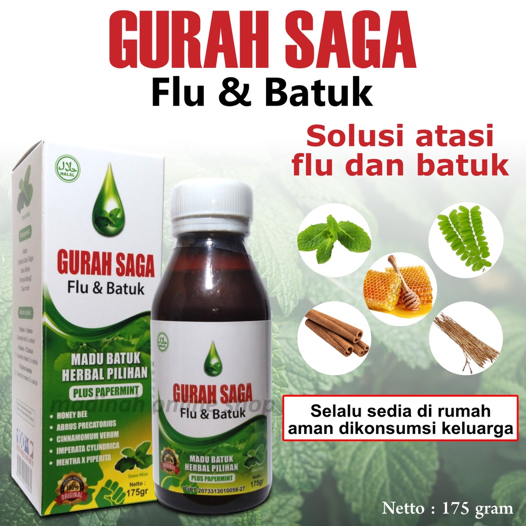 Jual Madu Gurah Saga Flu Dan Batuk Asli Untuk Mengatasi Gangguan ...
