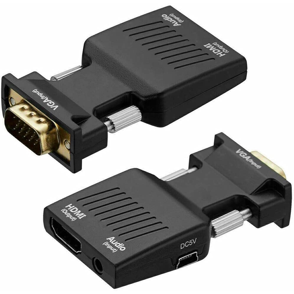 Jual Konverter vga to hdmi / Konverter vga input to hdmi output / Vga ...