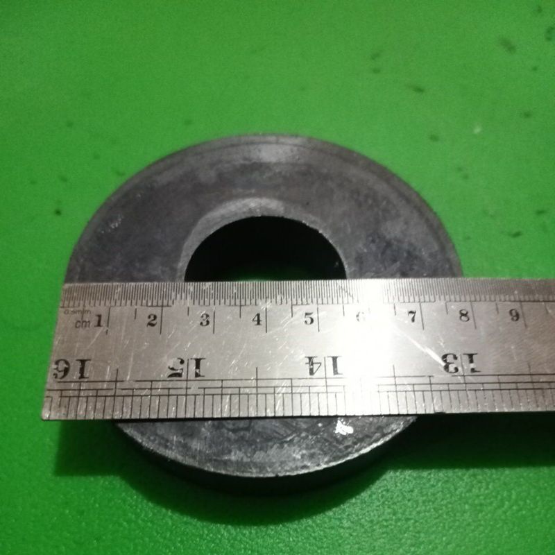Jual magnet ferrite besi berani diameter 4cm 4.5cm 5,5cm 6cm 7cm 8 cm ...