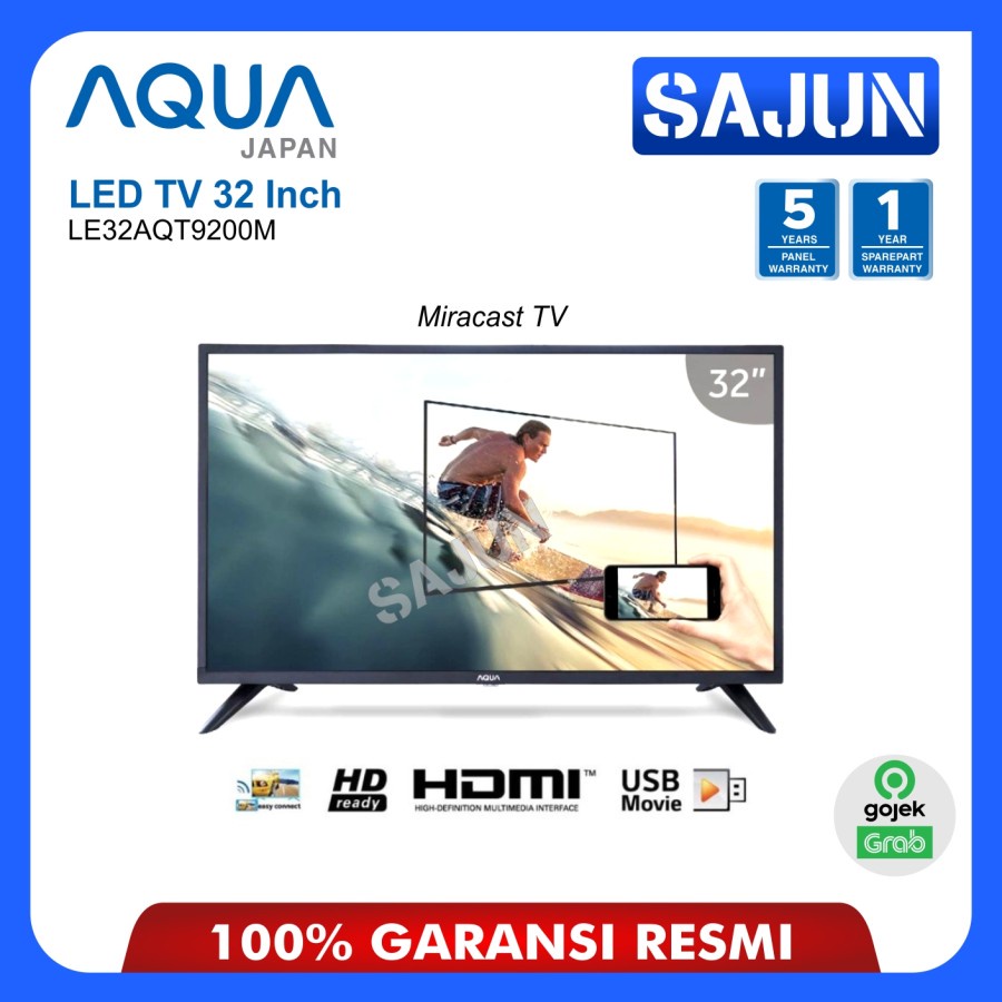 Jual AQUA JAPAN LED TV 32AQT9200 Digital 32 Inch Miracast LE32AQT9200M ...