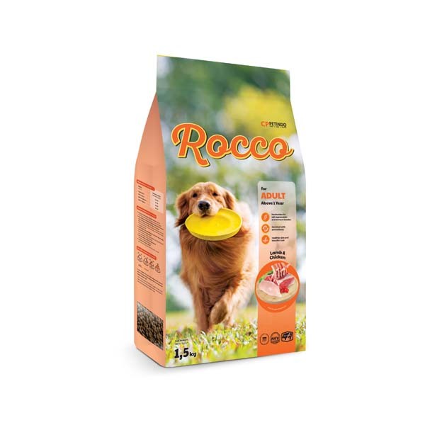 Jual MAKANAN ANJING - ROCCO CHICKEN DUCK SMALL BREAD 1,5KG | Shopee ...