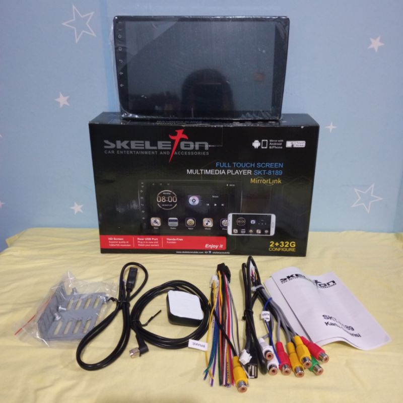 Jual Head Unit Android Skeleton Ram 2/32GB 9 inch | Shopee Indonesia