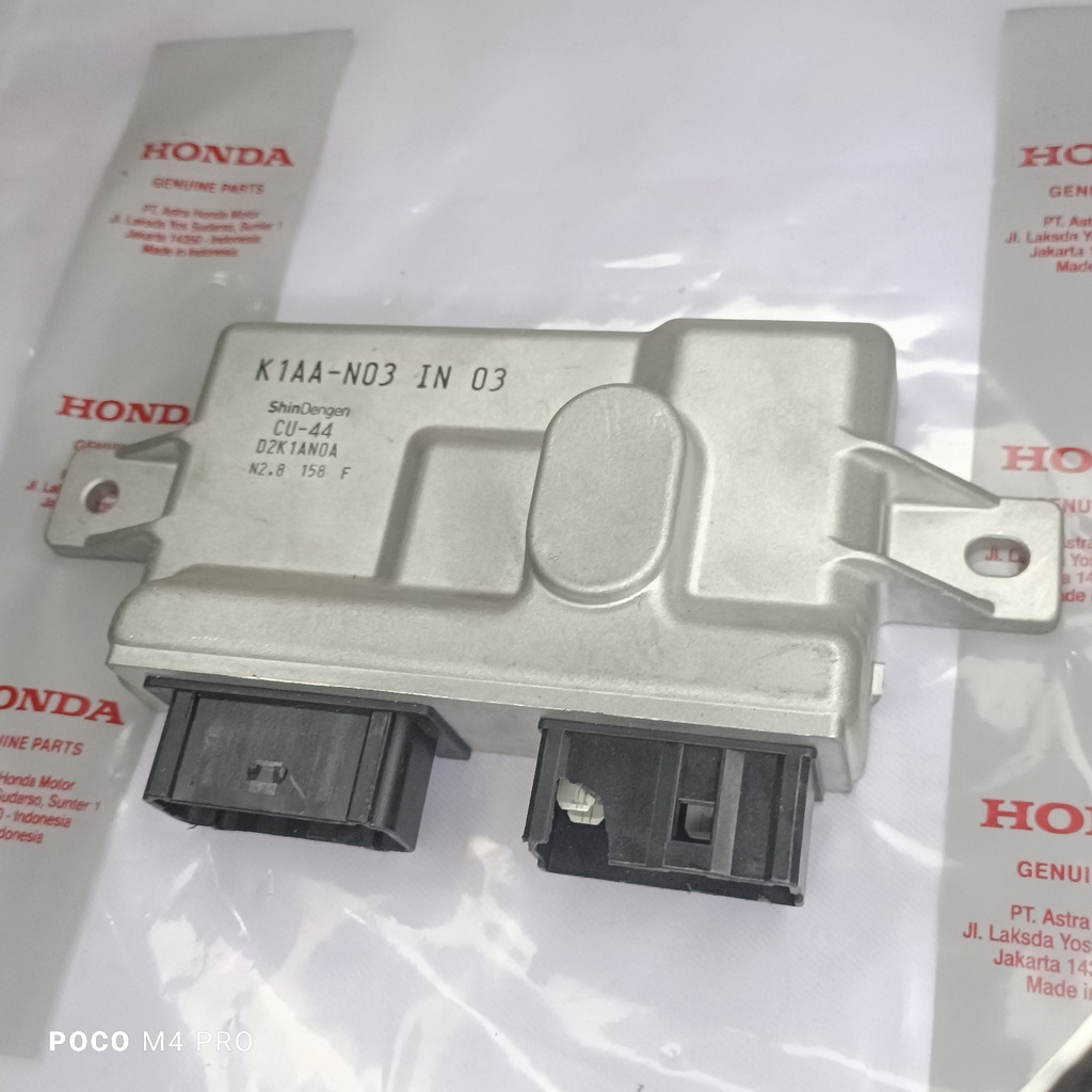 Jual Ecu ecm honda beat street beat deluxe non iss kode k1a asli ...