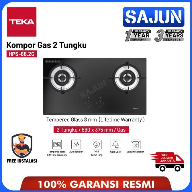 Jual Teka Hps 68 2G Kompor Gas Tanam Compact Gas Hob 2 Tungku Yinsastor | Shopee Indonesia