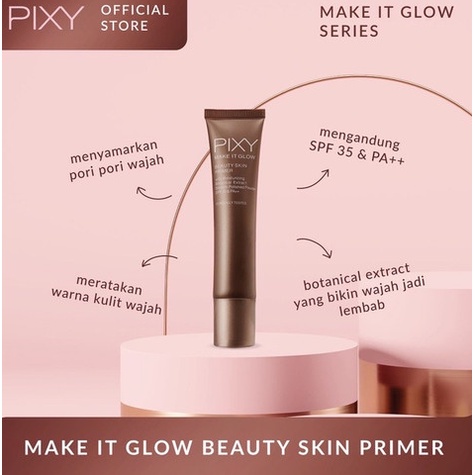 Jual Pixy Make It Glow ( MIG ) Beauty Skin Primer SPF 35 PA++ - Base ...