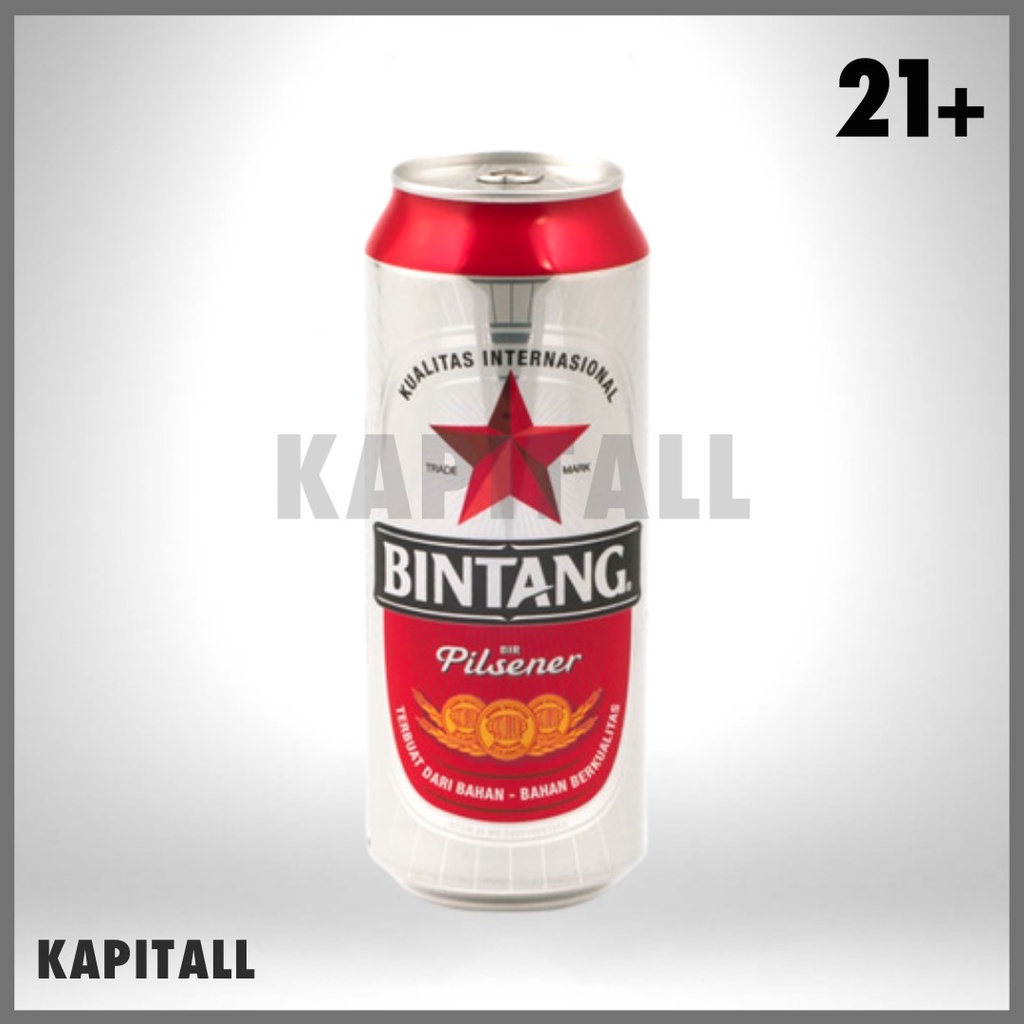 Jual BEER BINTANG PILSENER CAN 500ml | Shopee Indonesia