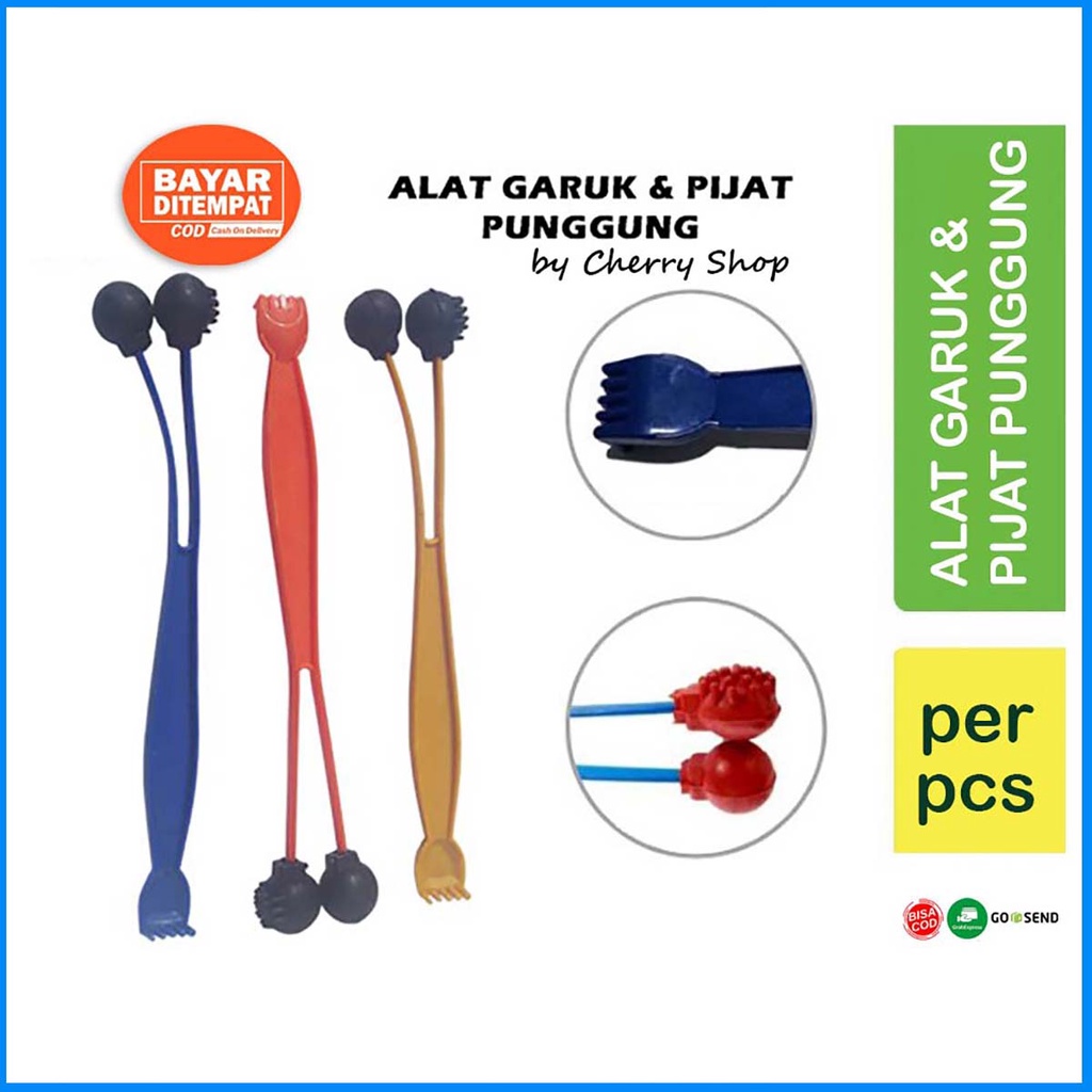 Jual [ALAT GARUK + ALAT PIJAT | 2IN1 | PER PCS] Penggaruk Punggung Dan ...