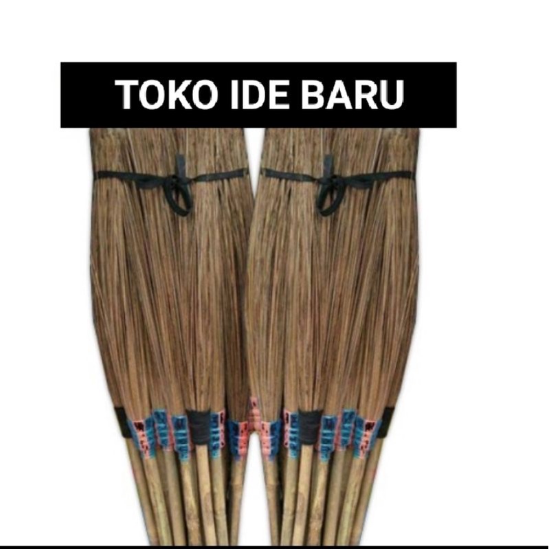 Jual Sapu Lidi Gagang Bambu/Sapu Lidi Taman/Sapu Lidi Jalan | Shopee ...